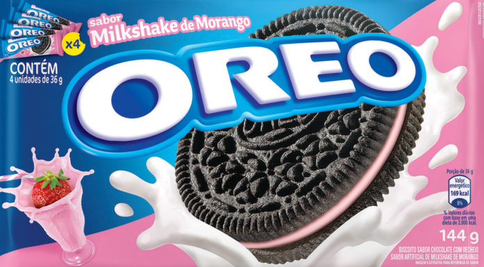 Oreo lança sabor Milkshake de Morango no Brasil - GKPB - Geek Publicitário