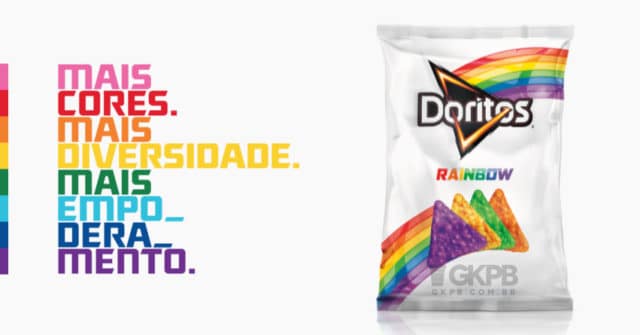 Doritos Rainbow chega ao Brasil em apoio à comunidade LGBT - GKPB ...