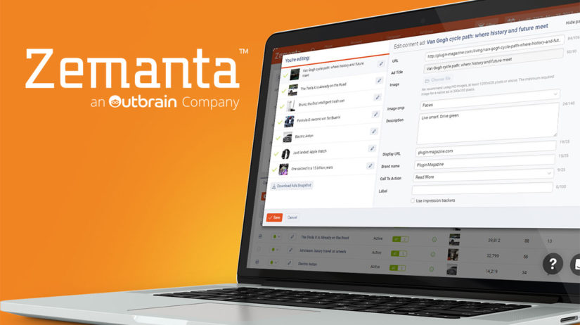 Outbrain compra Zemanta, plataforma líder dedicada a programática ...