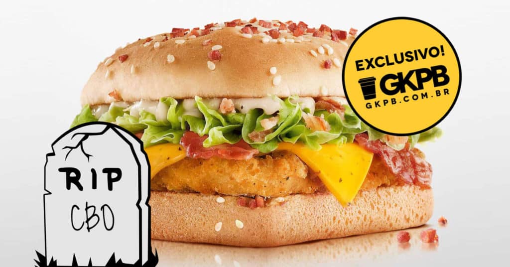 CBO vai deixar cardápio do McDonald's após 6 anos - GKPB - Geek ...