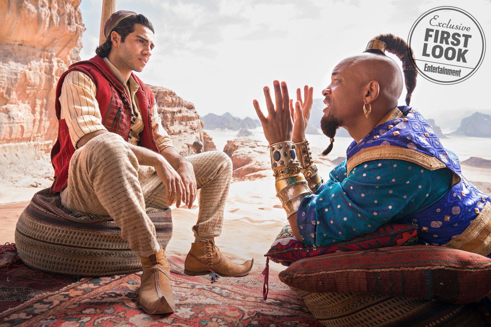 Imagens mostram Will Smith como Gênio em Aladdin - GKPB - Geek Publicitário