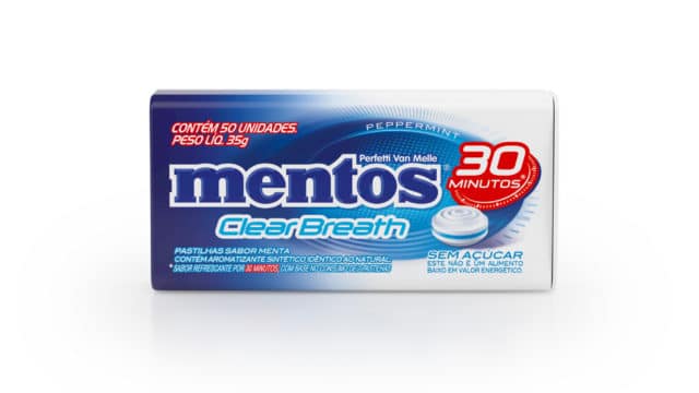 Mentos muda embalagem de pastilhas Clear Breath - GKPB - Geek Publicitário