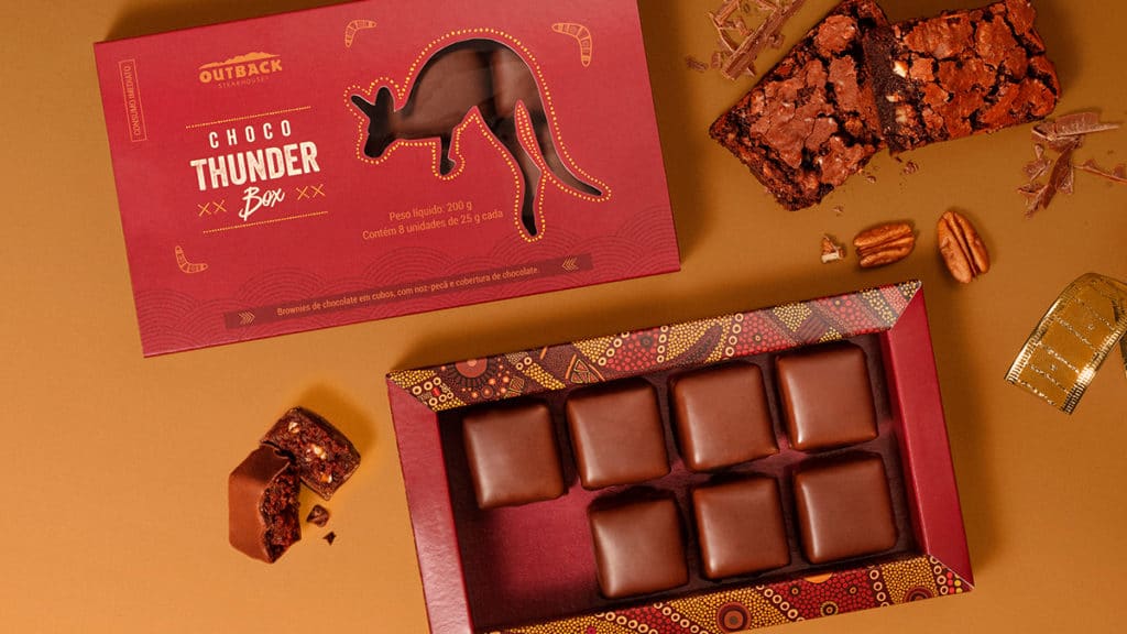 Outback aposta em box de Choco Thunder como opção de presente para o ...