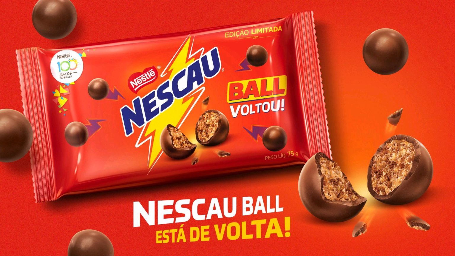 Nescau Ball volta ao mercado em edição limitada - GKPB - Geek Publicitário