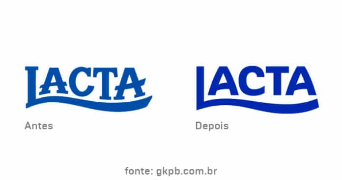 Lacta apresenta novo logo - GKPB - Geek Publicitário