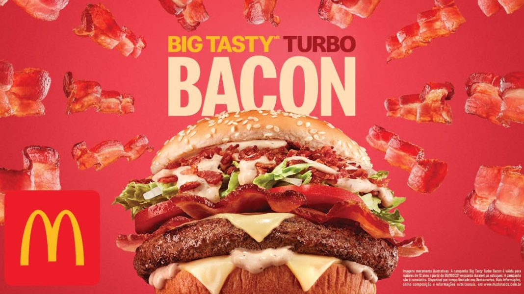 Novo Big Tasty Turbo Bacon chega ao McDonald's - GKPB - Geek Publicitário