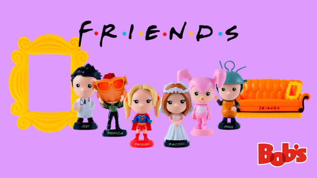Novos bonecos de Friends chegam ao Bob's em novembro de 2022 - GKPB ...