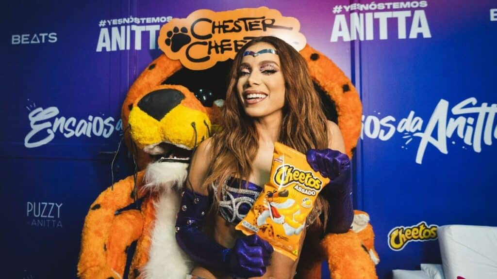 Cheetos divulga campanha de Carnaval com Anitta - GKPB - Geek Publicitário