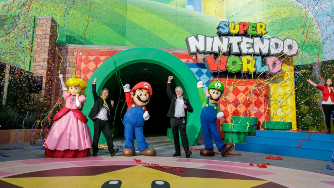 Super Nintendo World está oficialmente aberto no Universal Studios ...
