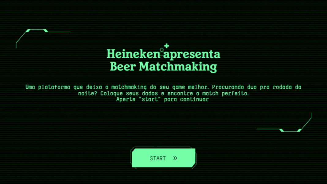 Heineken cria site para match entre gamers - GKPB - Geek Publicitário