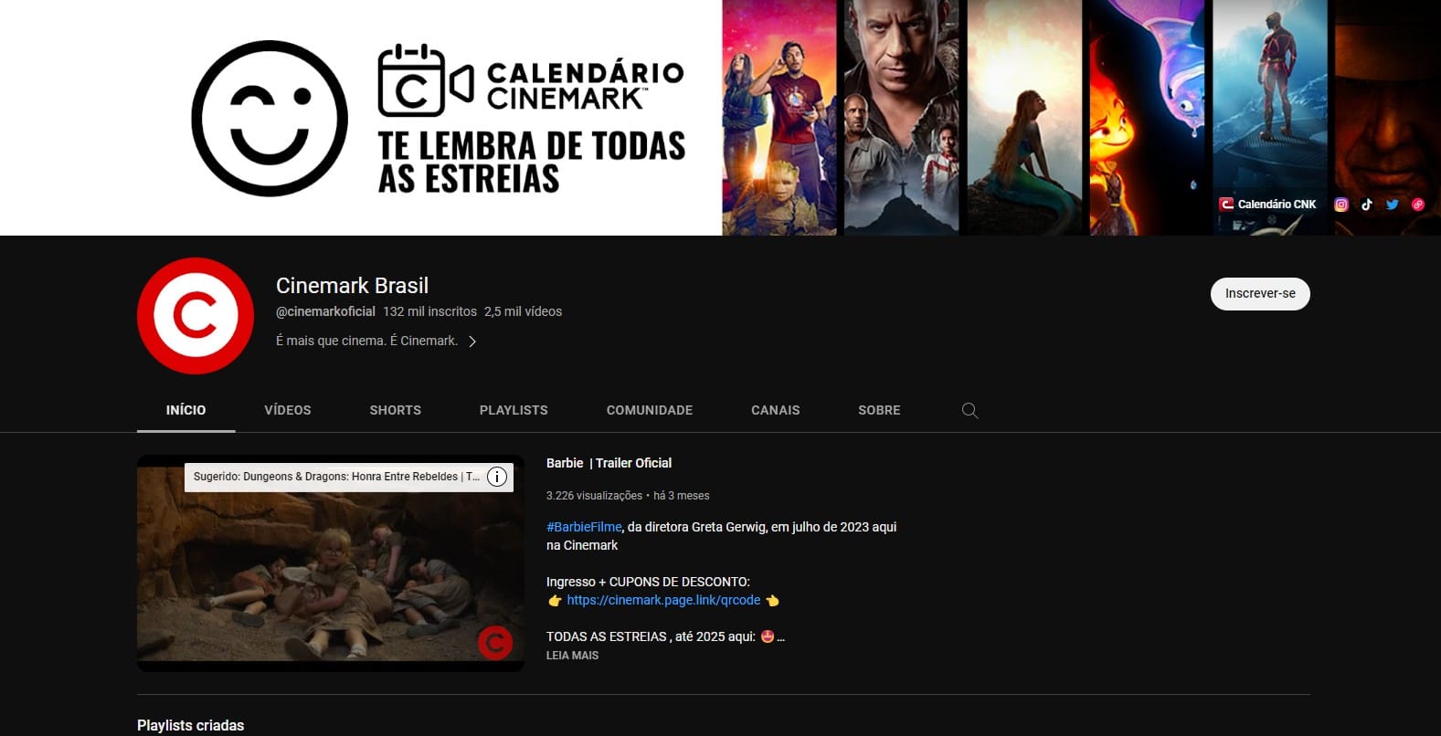 Cinemark apresenta novo logo e nova identidade visual - GKPB - Geek ...