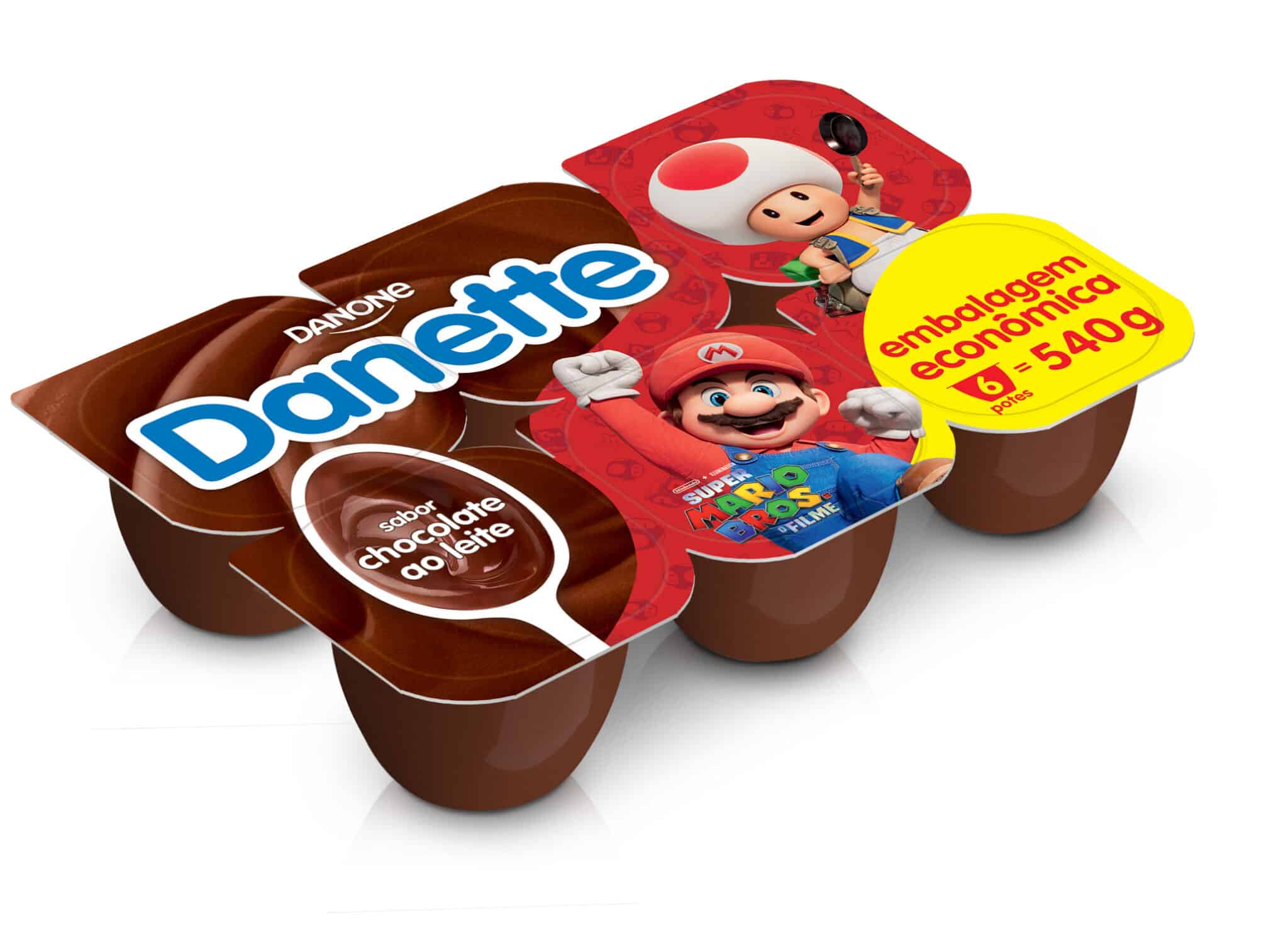 Personagens de Super Mario Bros invadem embalagens de Danette - GKPB ...