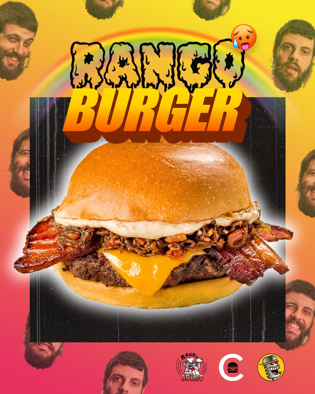 Cabana Burger apresenta sanduíche criado por Diogo Defante no Rango ...