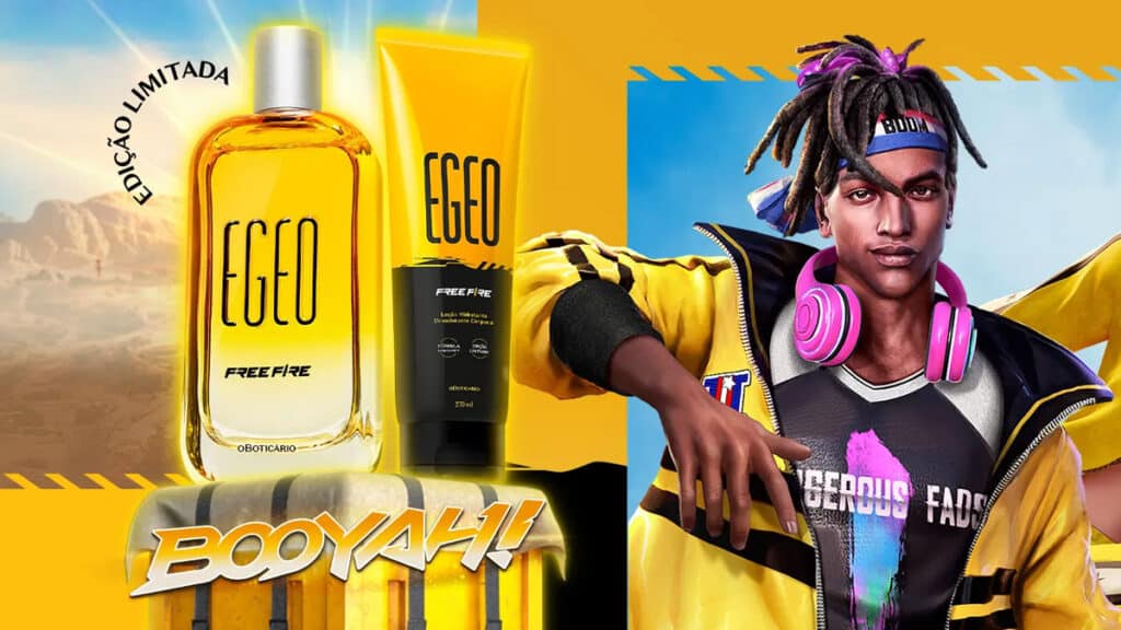 Boticário lança perfume inspirado no jogo 'Free Fire' para a linha EGEO ...