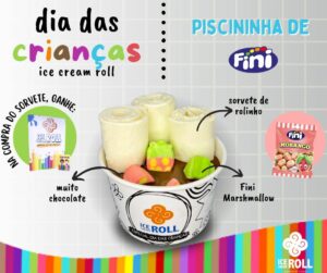 Ice Cream Roll cria sorvete com Fini para o Dia das Crianças - GKPB ...