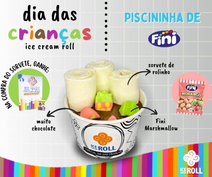 Ice Cream Roll cria sorvete com Fini para o Dia das Crianças - GKPB ...