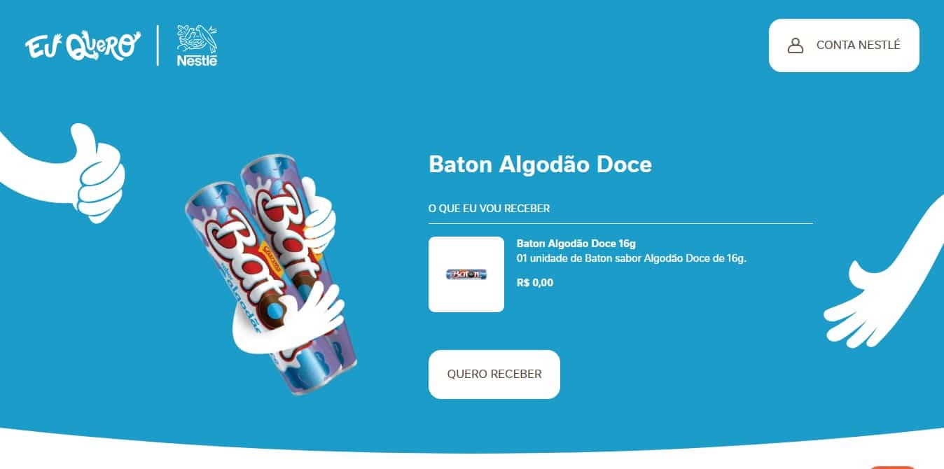 Nestlé lança novo Baton sabor Algodão Doce - GKPB - Geek Publicitário