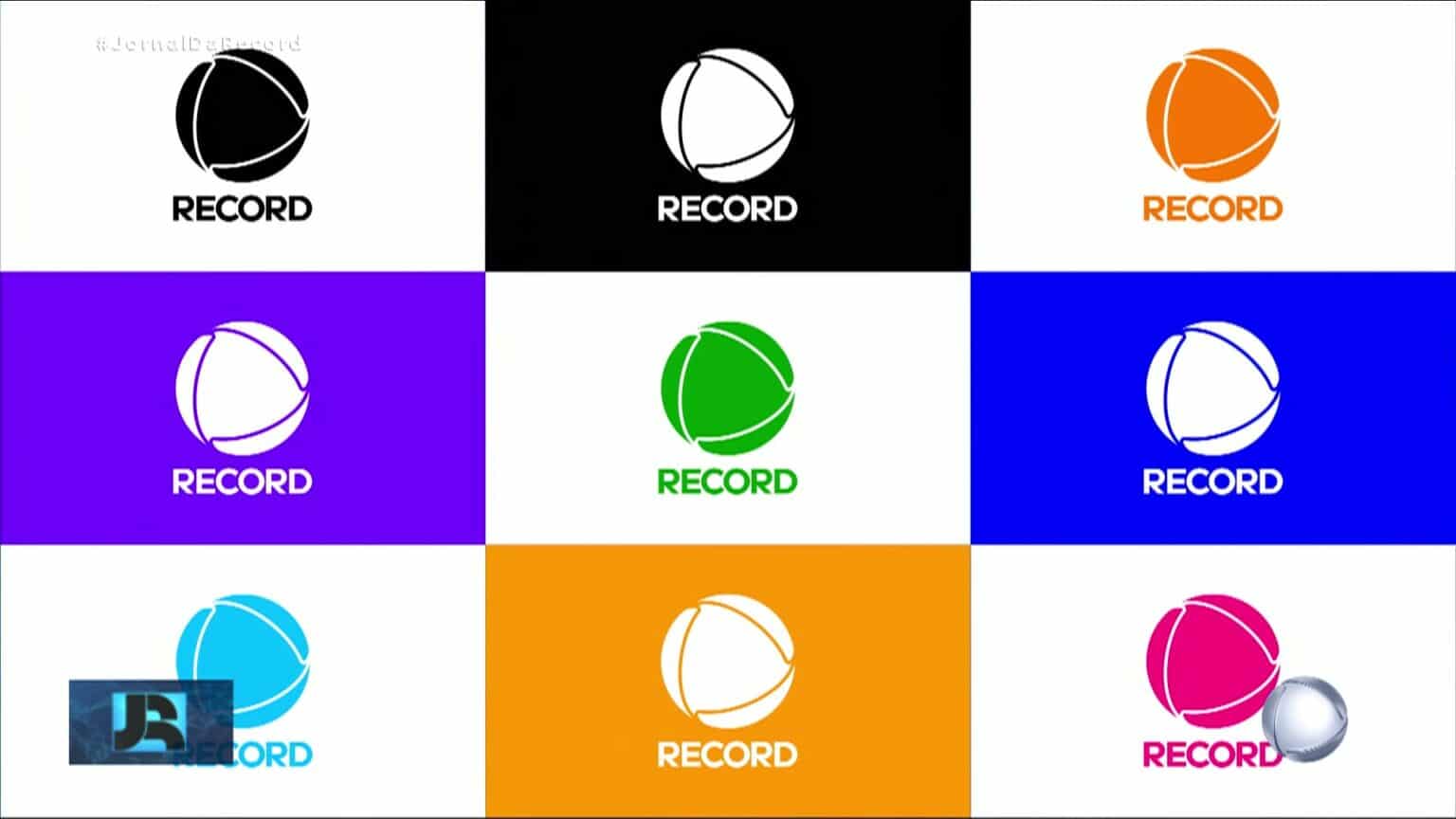 Este é o novo logo da Record - GKPB - Geek Publicitário