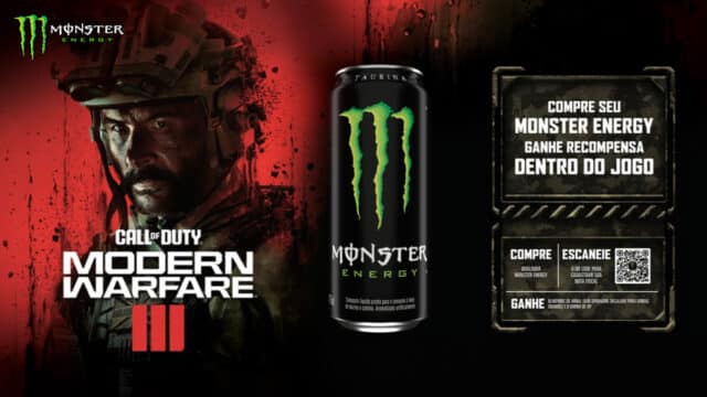 Monster anuncia parceria e promoção com Call Of Duty: Modern Warfare ...