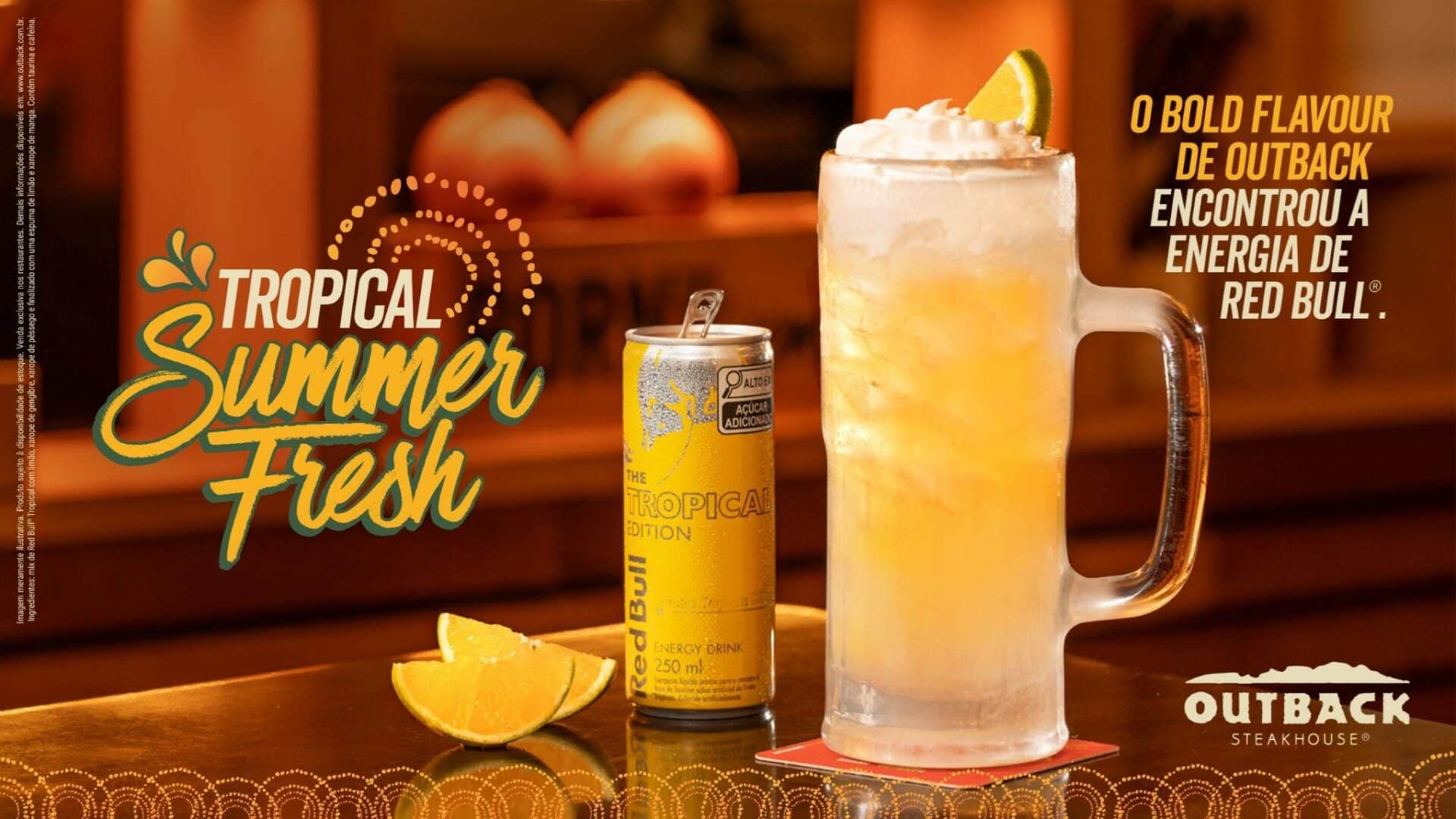 Outback e Red Bull lançam drink para o verão - GKPB - Geek Publicitário