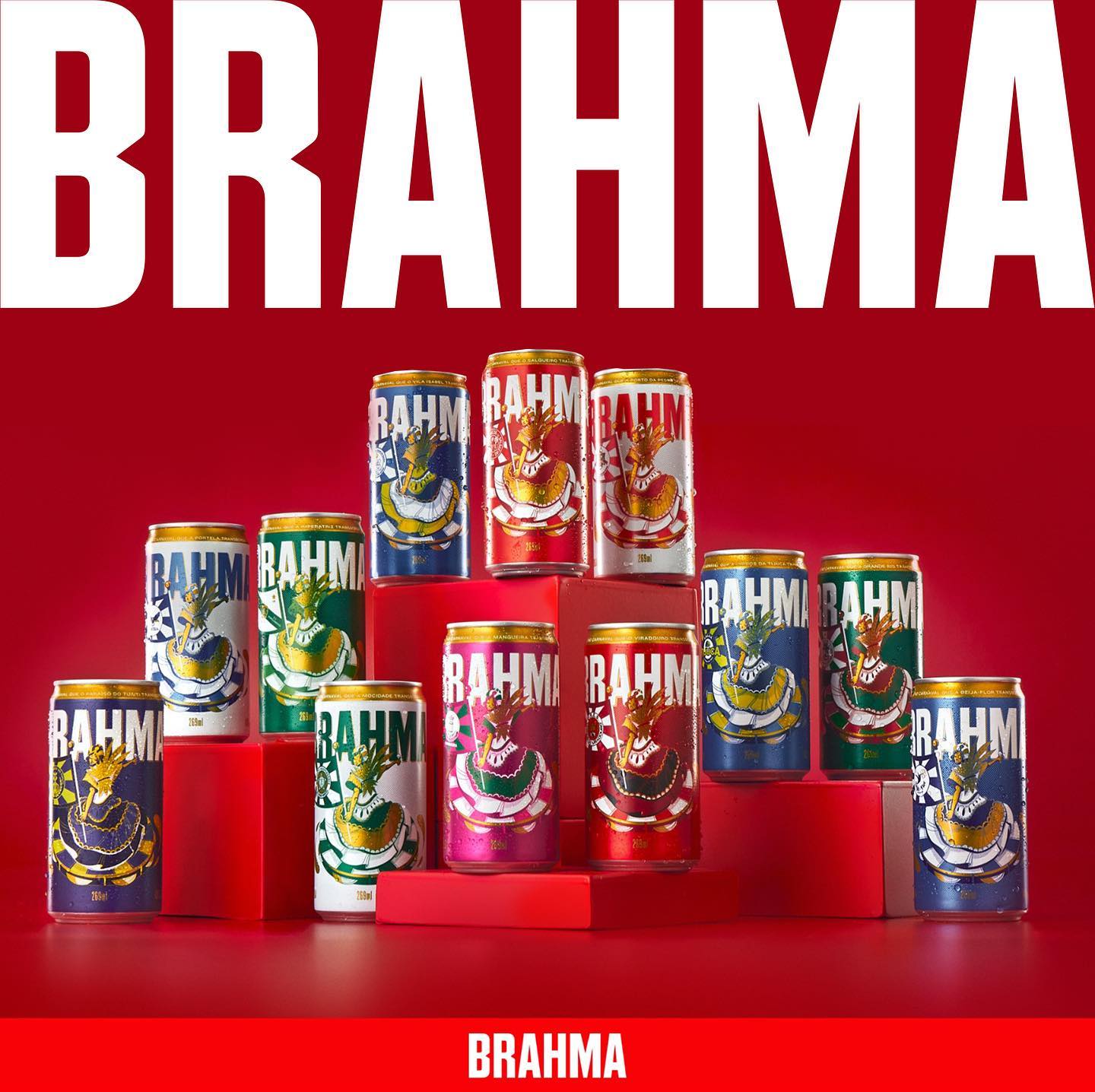 No Carnaval, Brahma traz latas das escolas de samba do Rio - GKPB ...