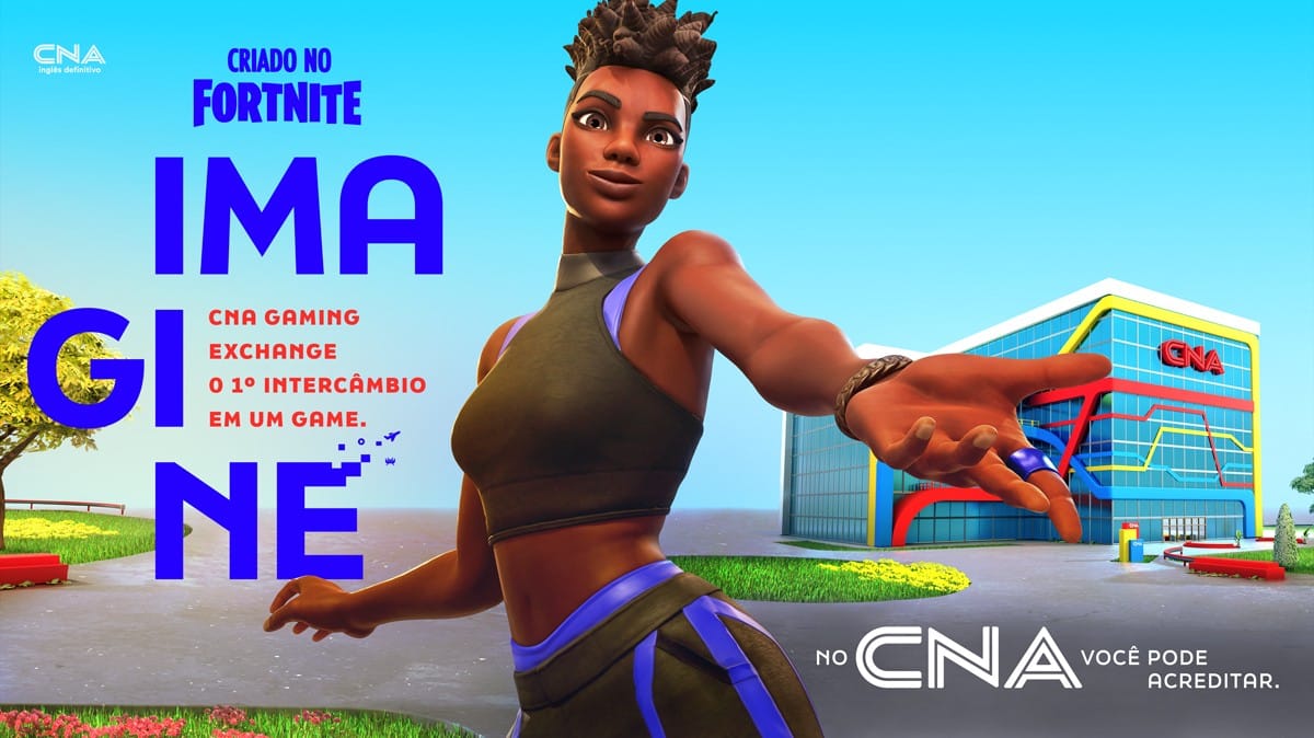 CNA lança experiência no Fortnite e ensina inglês para players na ...