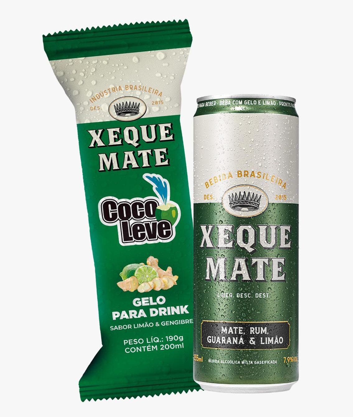 Xeque Mate e Coco Leve trazem gelo sabor limão e gengibre para Carnaval ...