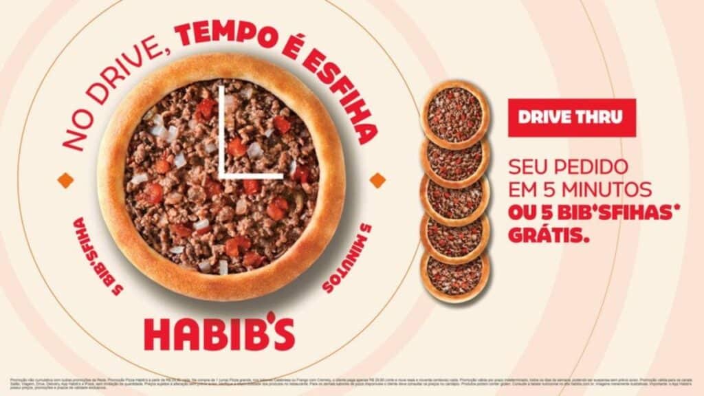 Habib's lança desafio 'pedido em 5 minutos ou 5 bib'sfihas grátis ...
