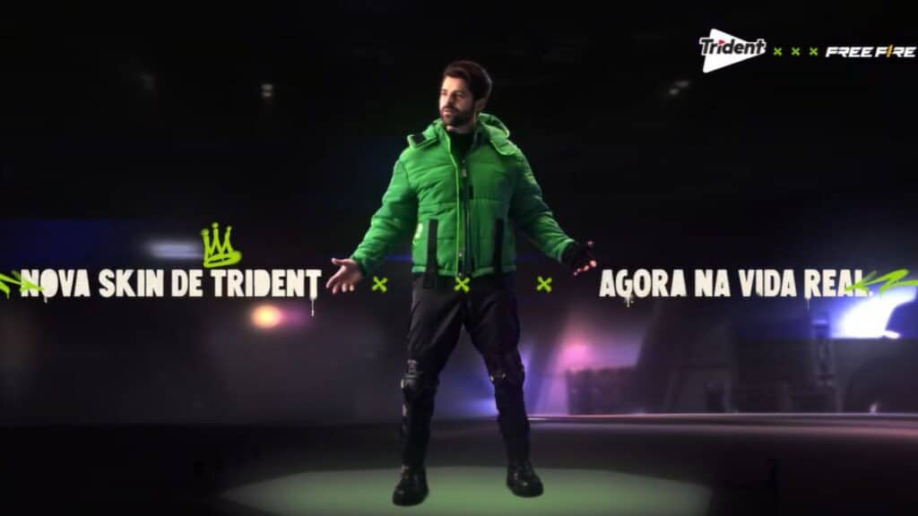 Trident lança jaqueta inspirada em skin do Alok no Free Fire - GKPB ...