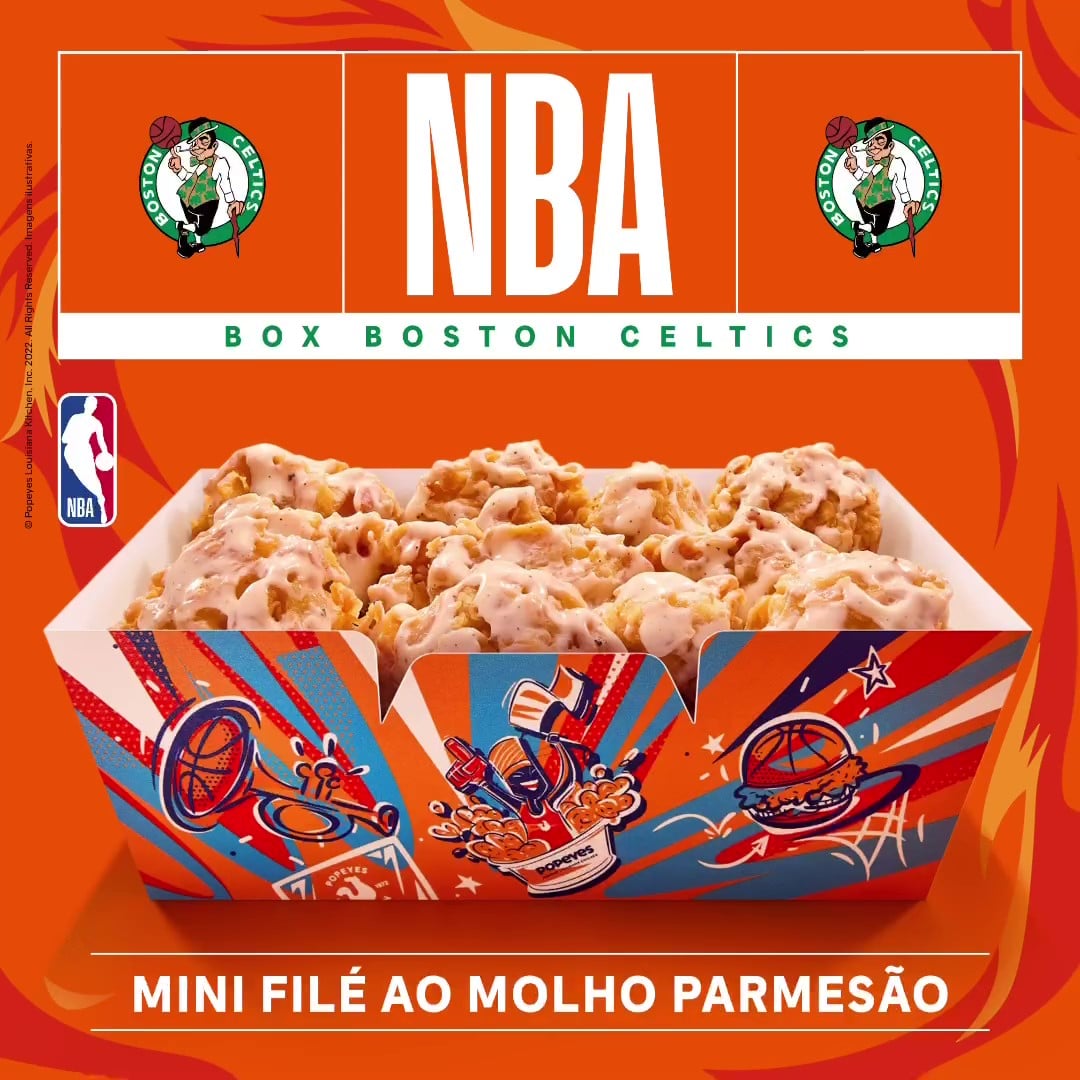 Popeyes lança novos produtos inspirados na NBA - GKPB - Geek Publicitário