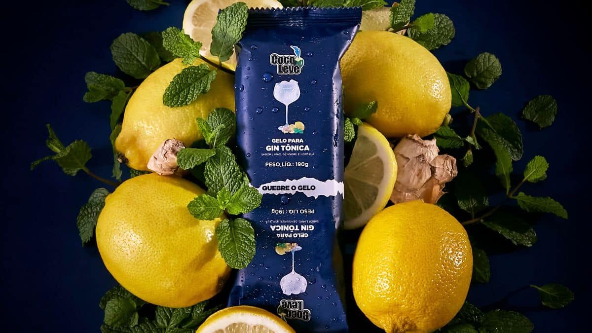 Coco Leve lança gelo para Gin Tônica - GKPB - Geek Publicitário