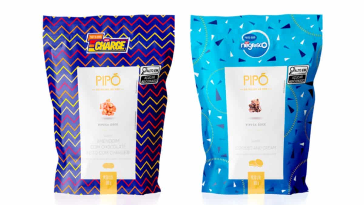 Pipó anuncia sabores Negresco e Charge - GKPB - Geek Publicitário