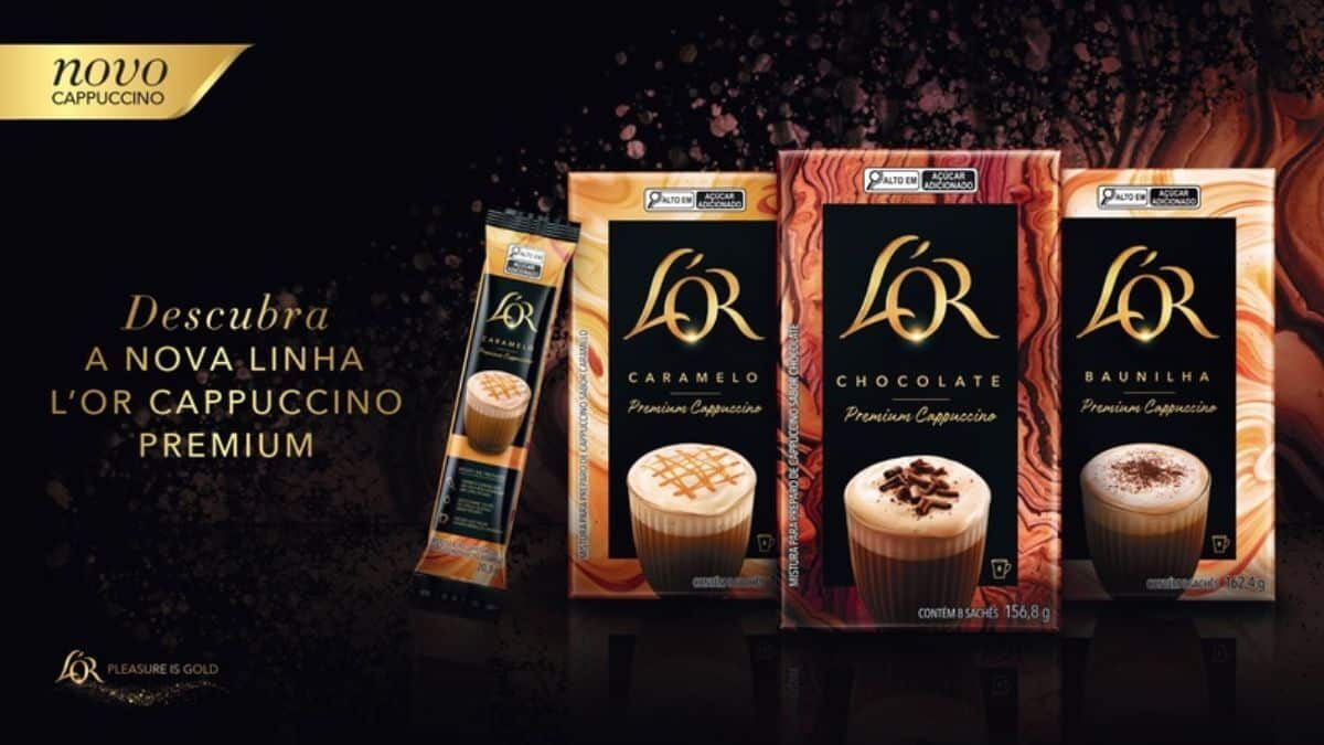 L’OR anuncia linha de Cappuccino - GKPB - Geek Publicitário