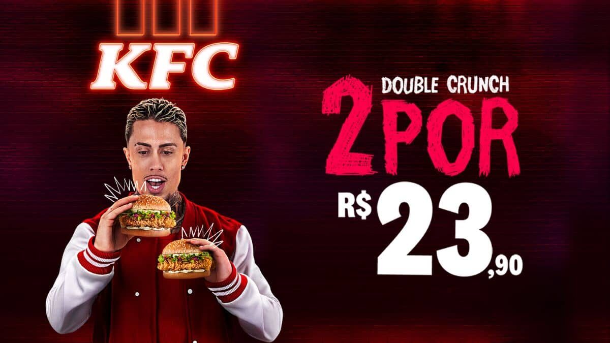 KFC traz promoção com 2 Double Crunch por R$ 23,90 - GKPB - Geek ...