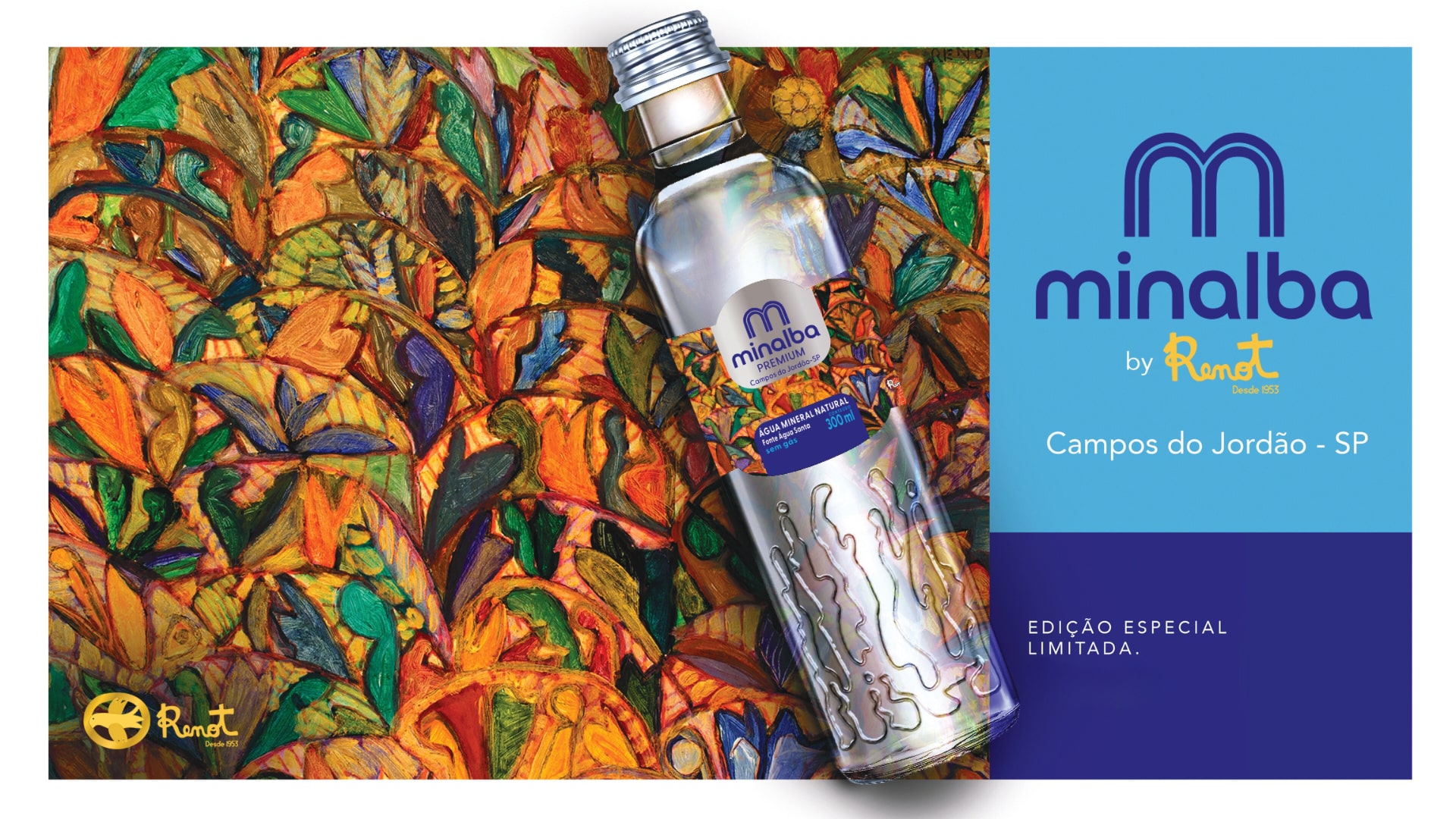 Minalba Premium celebra a arte de Renot e apoia ONG - GKPB - Geek ...