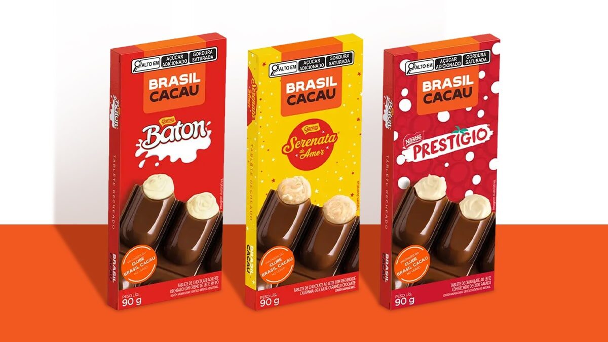 Brasil Cacau traz tabletes de chocolate nos sabores Prestígio, Baton e ...