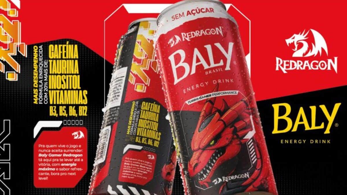 Baly e Redragon lançam energético focado no público gamer - GKPB - Geek ...