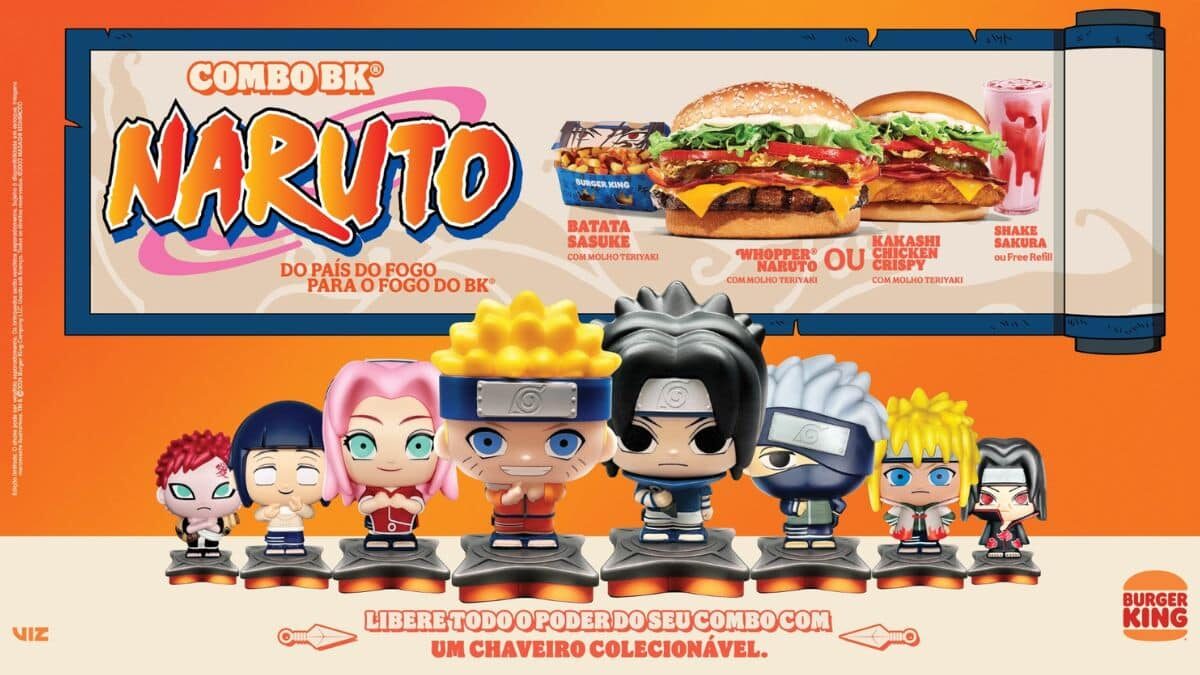 Burger King lança novo combo em parceria com Naruto - GKPB - Geek ...