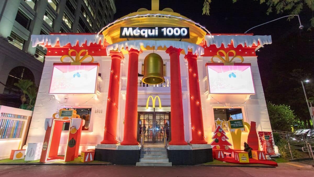 McDonald’s e Coca-Cola trazem a magia do Natal com decoração especial e ...