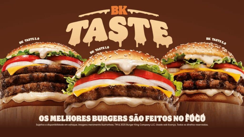 Burger King lança 'BK Taste' e oferece sanduíche gratuito para ...