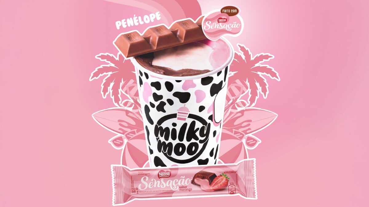 Milky Moo traz shake feito com 'Sensação' - GKPB - Geek Publicitário