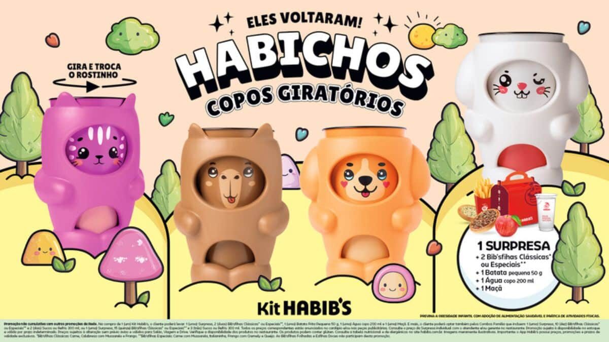 Habichos retornam ao Habibs com linha inédita - GKPB - Geek Publicitário