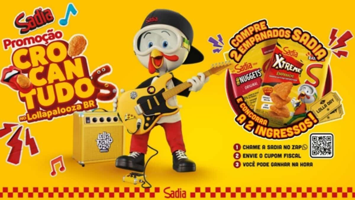 Sadia anuncia promoção para levar fãs ao Lollapalooza Brasil 2025 ...