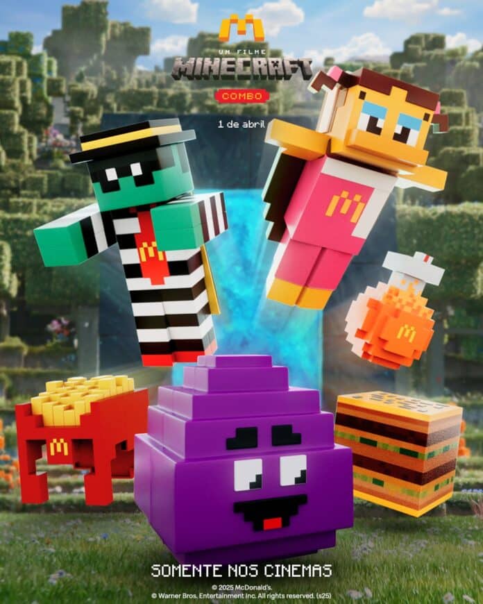 Minecraft chega ao McDonald's Brasil em abril - GKPB - Geek Publicitário