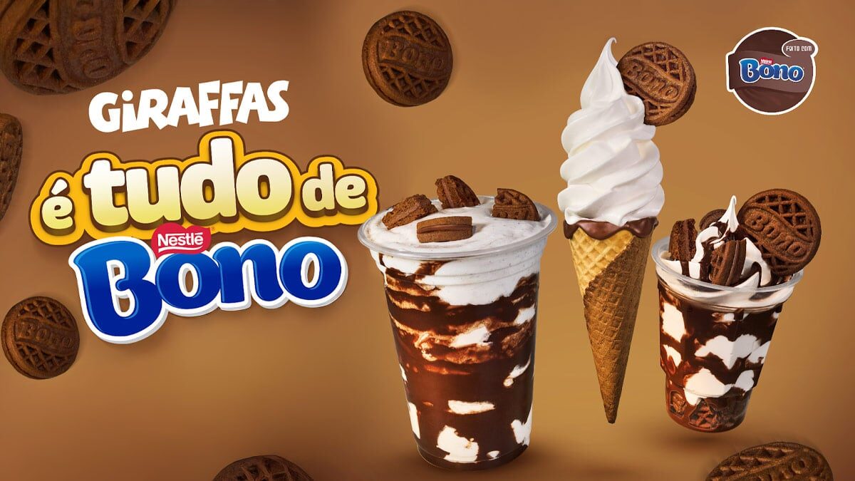 Giraffas lança linha de sobremesas “Tudo de Bono” - GKPB - Geek ...