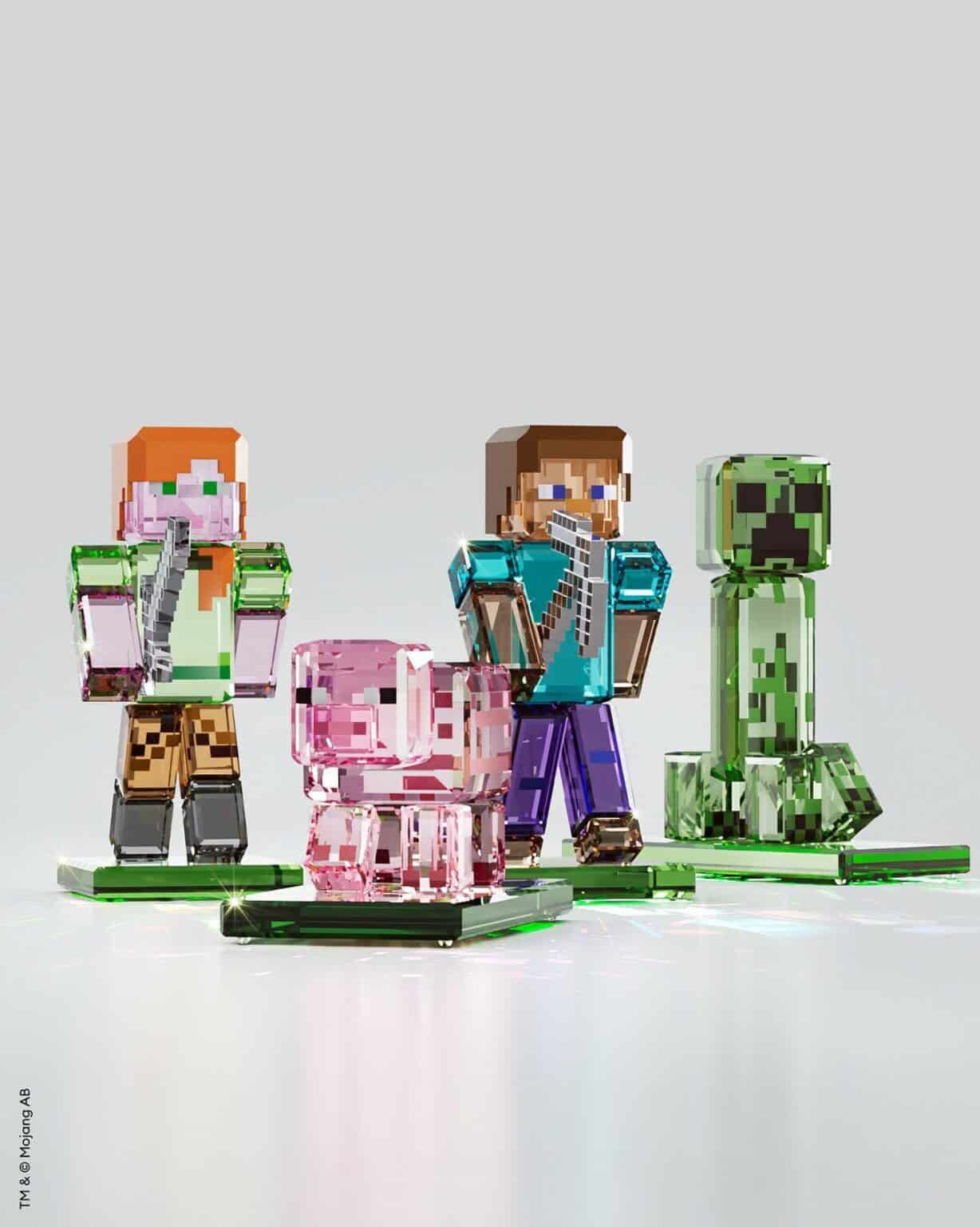 Swarovski cria estatuetas colecionáveis de Minecraft - GKPB - Geek ...