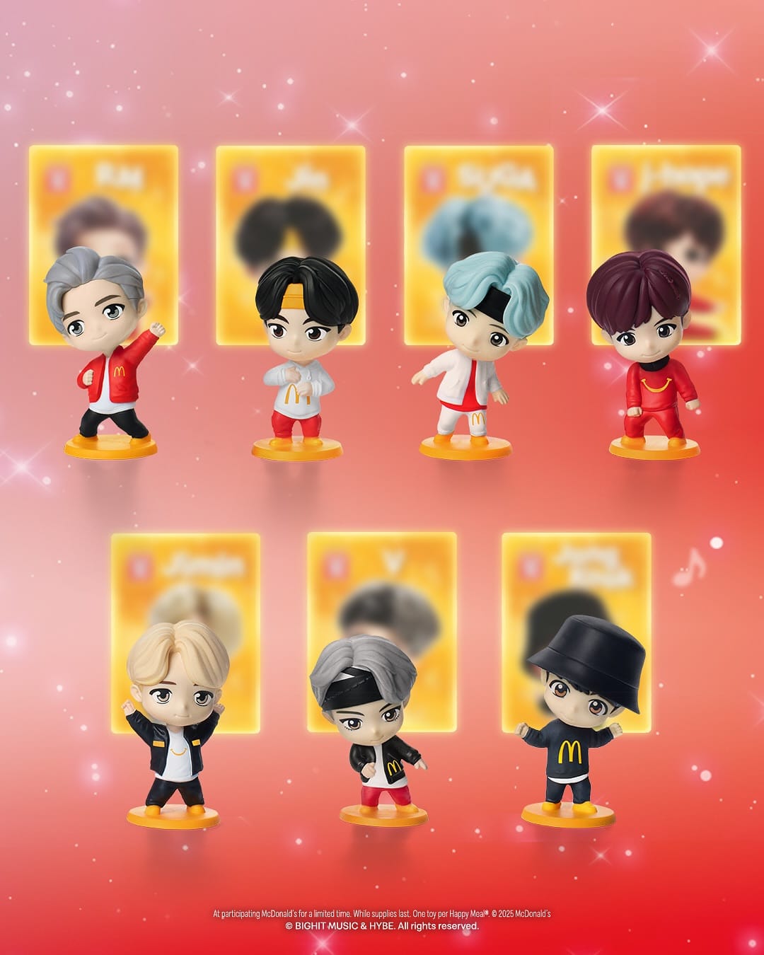 McDonald's traz bonecos TinyTAN do BTS em brindes do McLanche Feliz no Brasil - GKPB - Geek ...