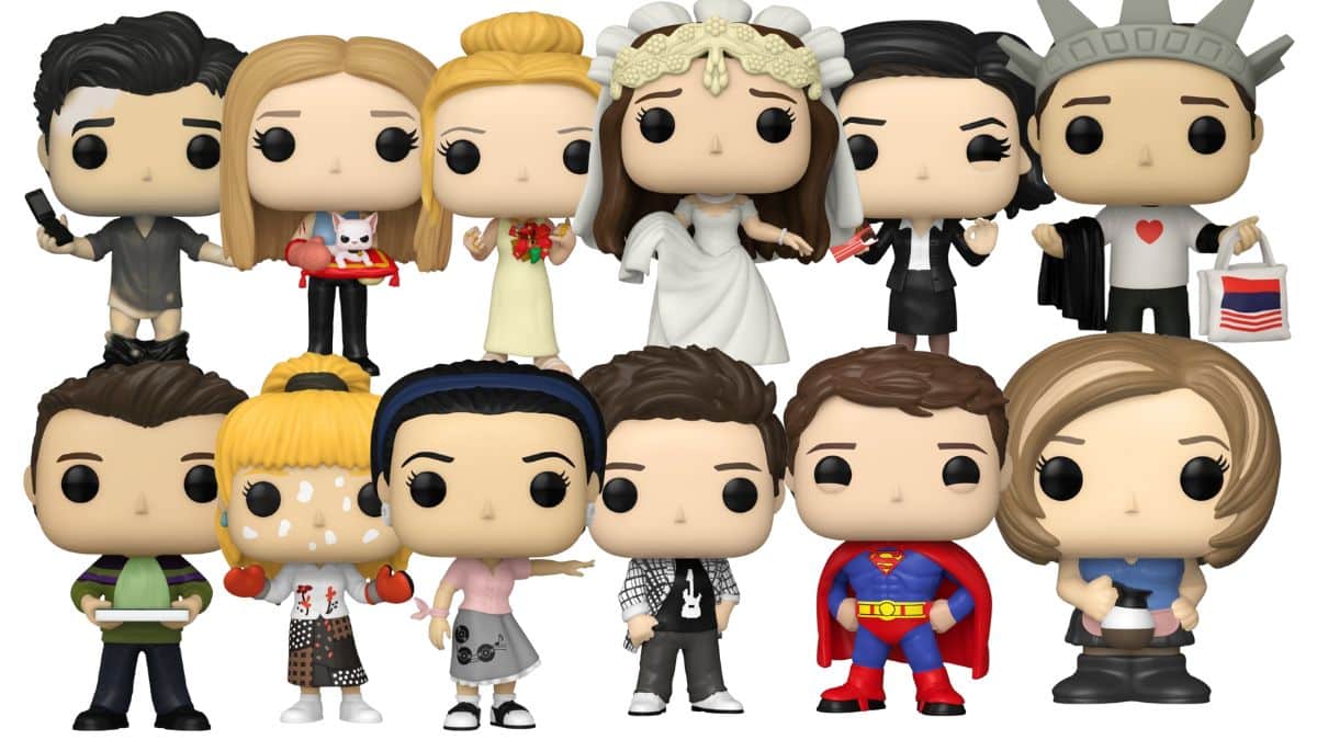 Funko anuncia colecionáveis de Friends em celebração ao aniversário da ...