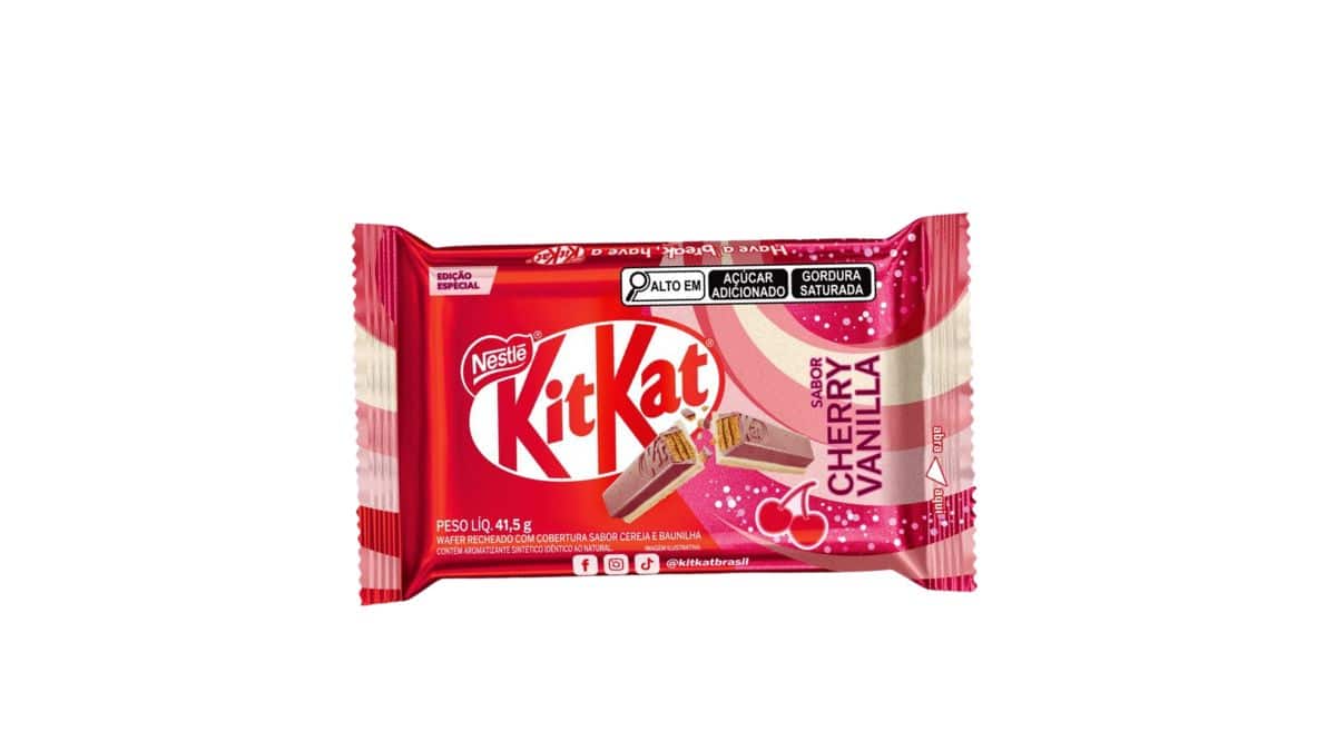 KitKat anuncia novo sabor Cherry Vanilla em edição limitada - GKPB ...