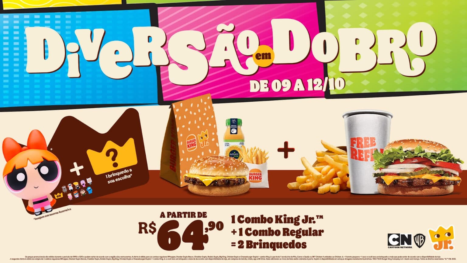 Burger King oferece brinde em dobro e combos promocionais para o Dia ...